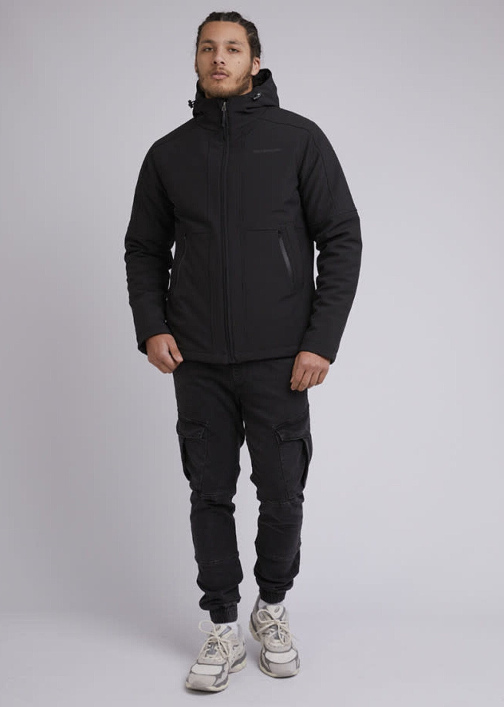 St Goliath Conditions Jacket Black | Shaw Street Clothing